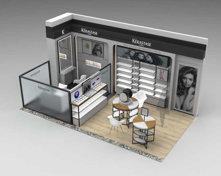 Así se hizo el Corner Kérastase de El Corte Inglés de Goya