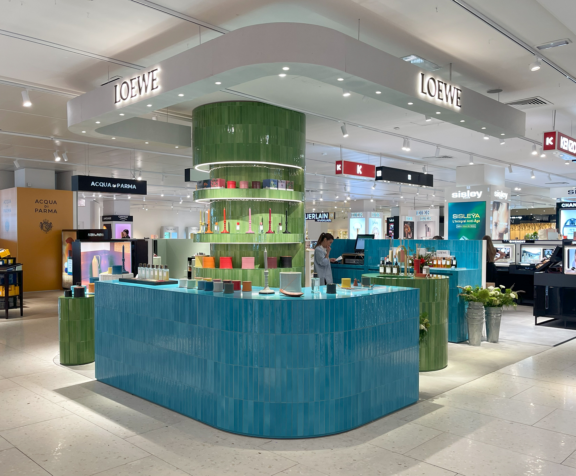 Stand Loewe El Corte Inglés Pozuelo, Madrid - Aluma3